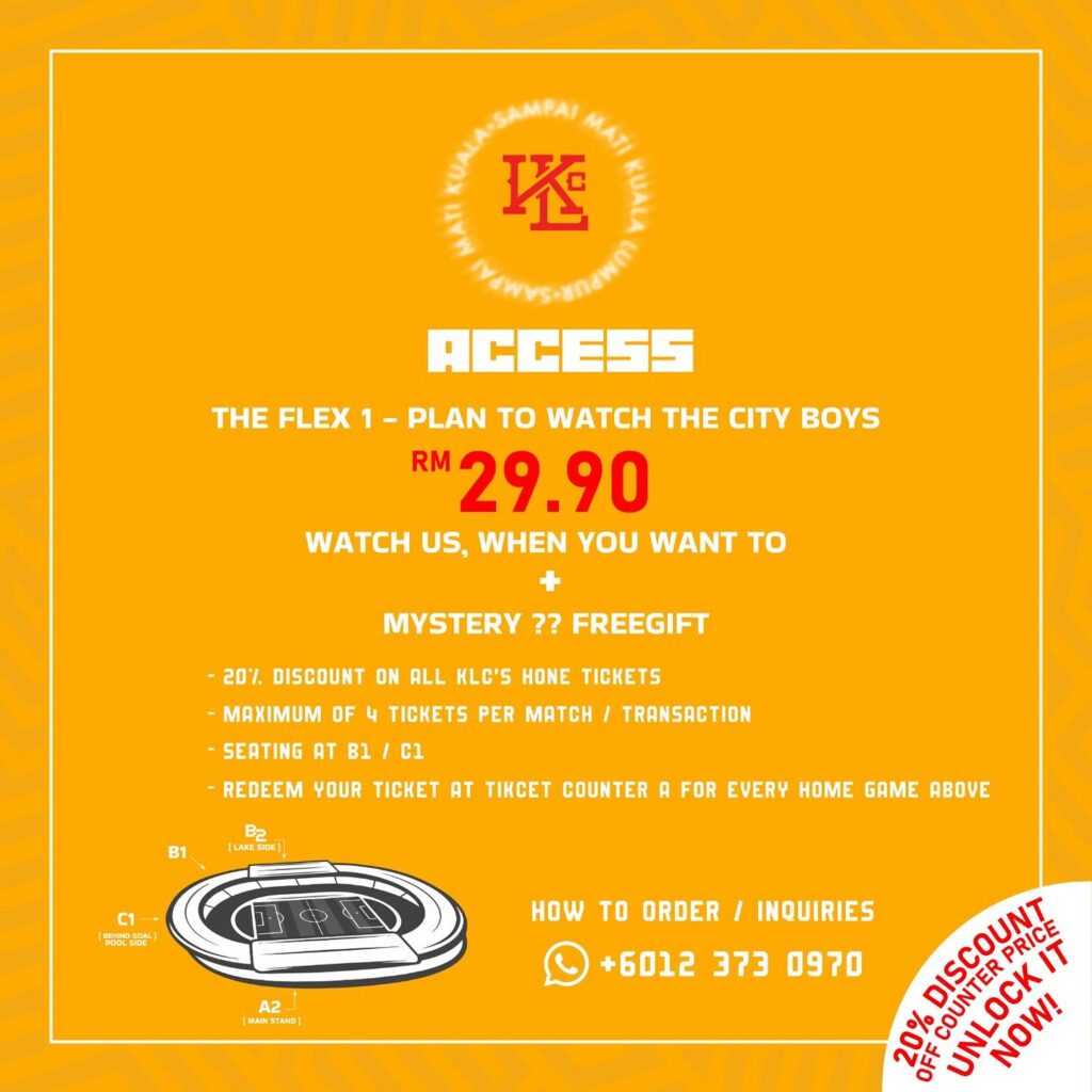 'KLC ACCESS' : 1 HARGA SAHAJA UNTUK 'UNLOCK' DISKAUN 20% KE ATAS HARGA ...
